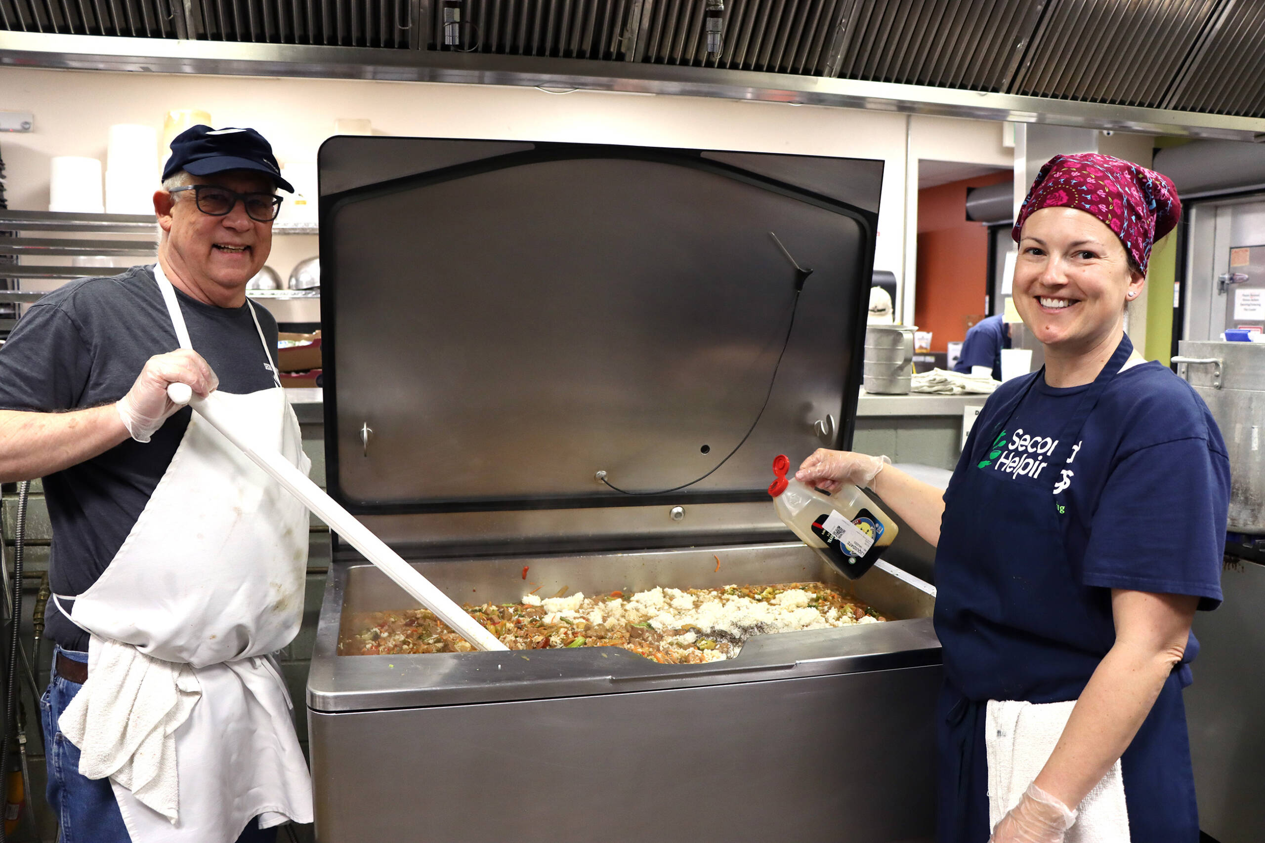 Volunteer in Our Hunger Relief Kitchen